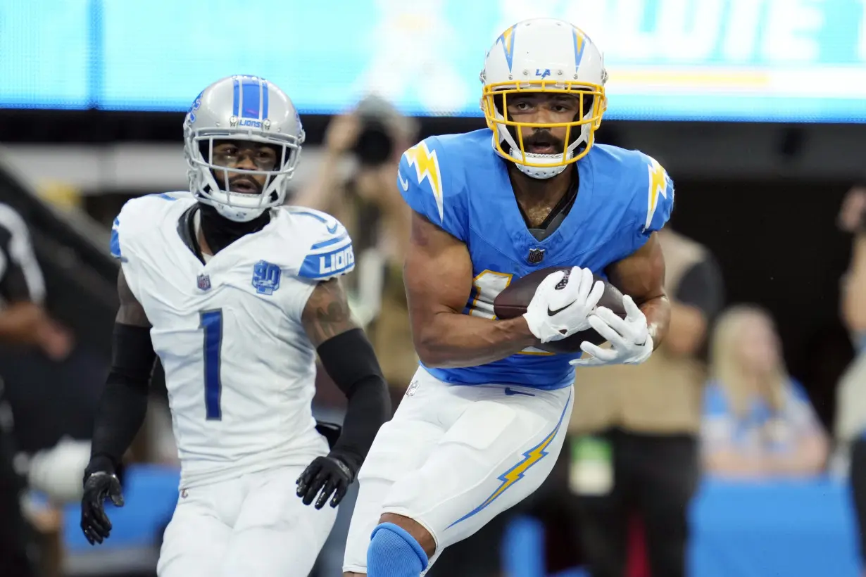 Goff, Lions Outlast Herbert, Chargers 41-38 On Patterson's Last-second ...