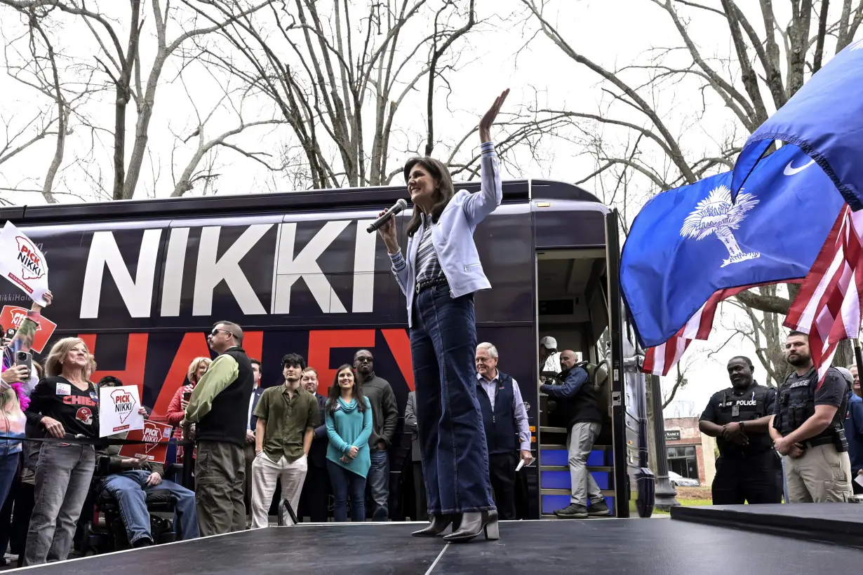 La Post Nikki Haley Challenges Donald Trump On Her Home Turf In South