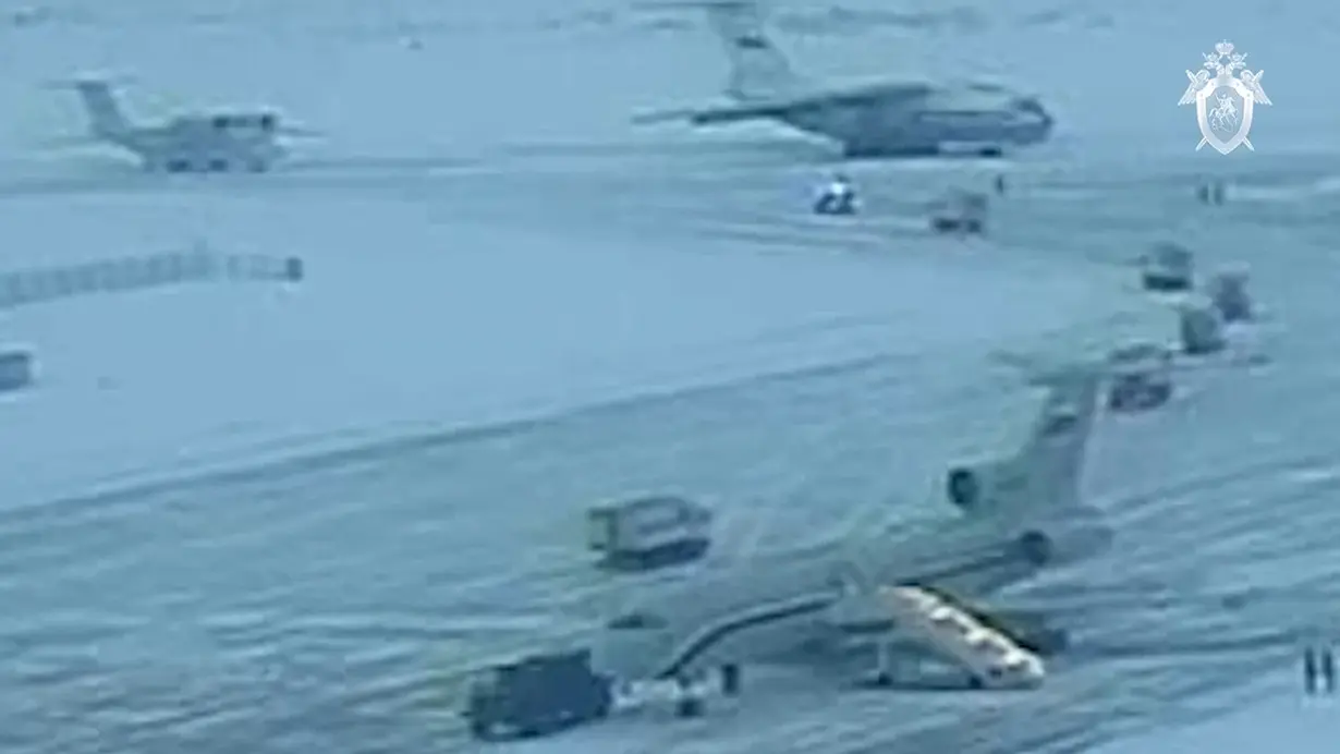 LA Post: Russia's Putin blames Ukraine for crash of POW's plane and ...