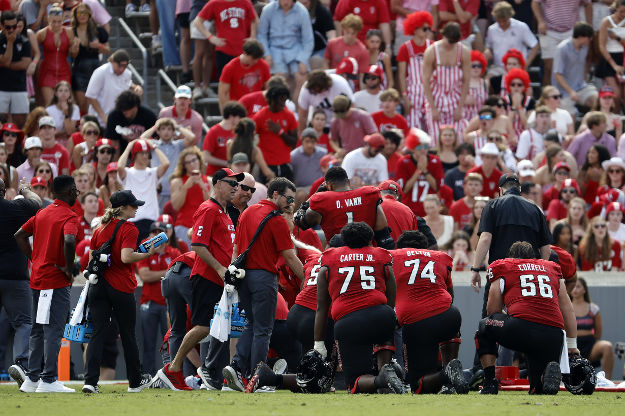 LA Post: NC State's Grayson McCall gives up football, says he can't ...